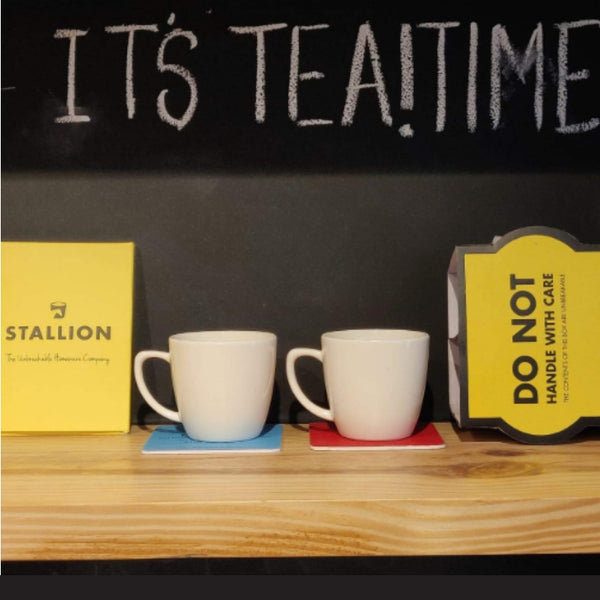 Pristine Tea Cups Set of 2 – StallionBarware